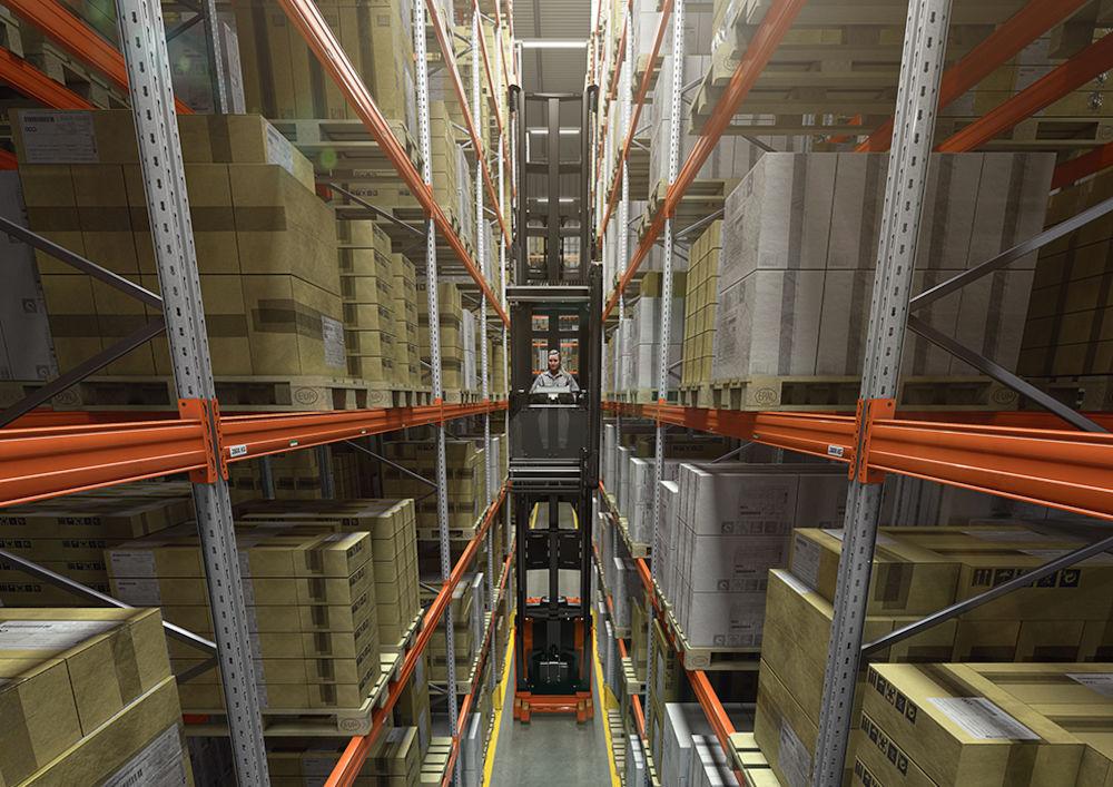 מלגזת צריח היגוי פרקי 1.5 טון VCE150A - מותג מלגזות מס' 1 בעולם ...