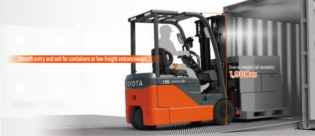 מלגזה חשמלית 1.8 טון (+SEnS) 8FBE18 - מותג מלגזות מס' 1 בעולם - מלגזות ...